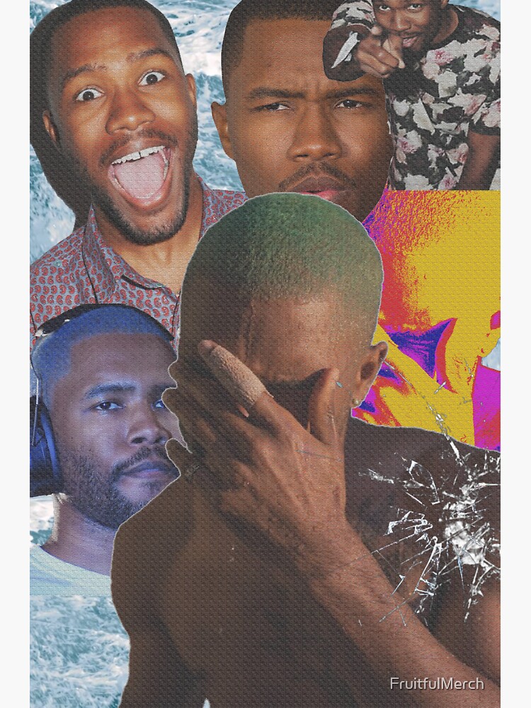 "Frank Ocean Aesthetic Collage" Sticker for Sale by FruitfulMerch ...