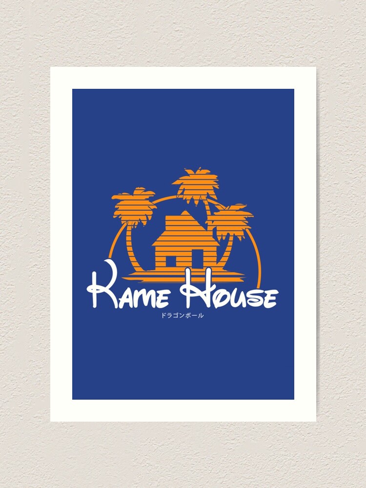 " Master Roshi Kame House Logo- Dragon Ball - Artwork" Art Print by ...