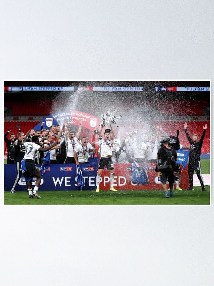 "Fulham FC Champions " Poster by BenKirk | Redbubble