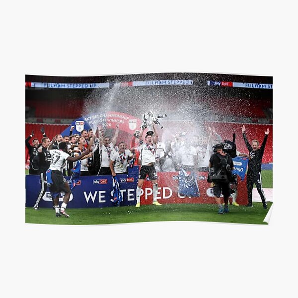 "Fulham FC Champions " Poster by BenKirk | Redbubble