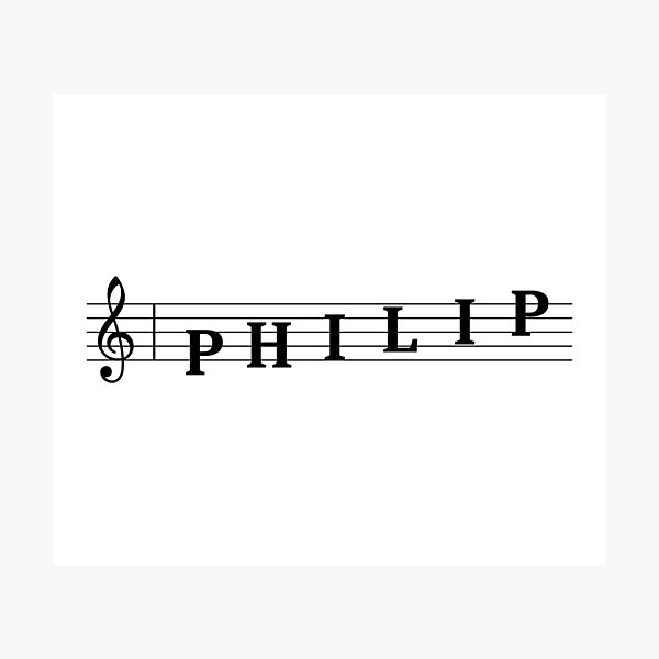 Philip Name Wall Art | Redbubble