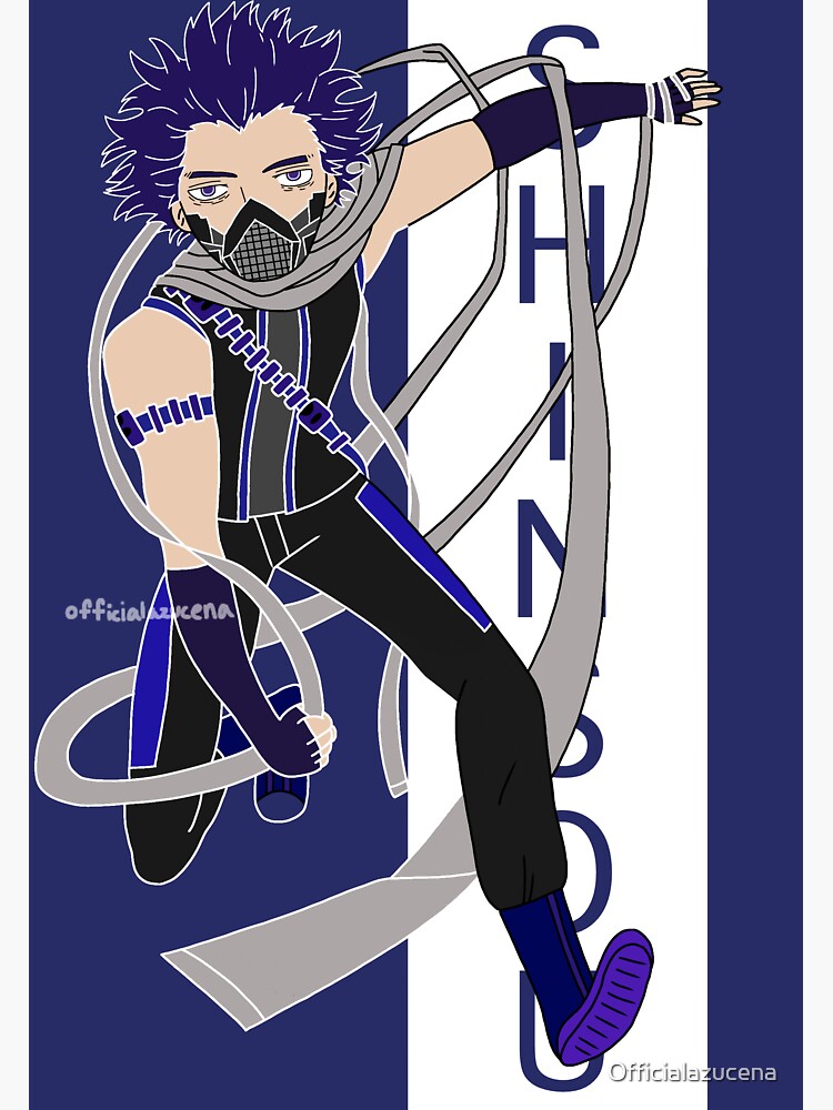 "Shinsou Hitoshi My Hero Academia " Sticker for Sale by Officialazucena ...