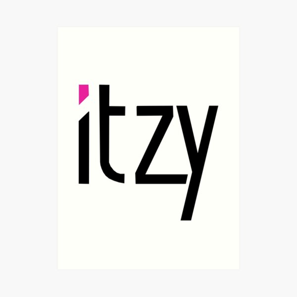 "itzy logo Special edition" Art Print by mo3ad8 | Redbubble