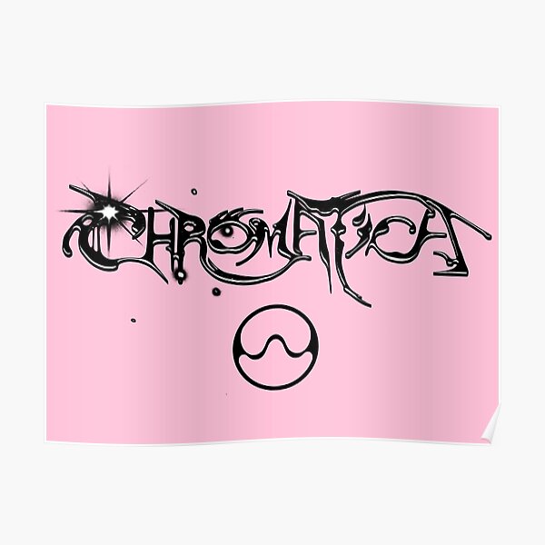 "Chromatica" Poster by geicilima | Redbubble