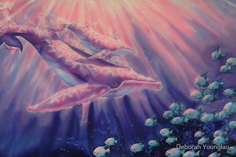 "Piggyback Ride" by Deborah Younglao | Redbubble