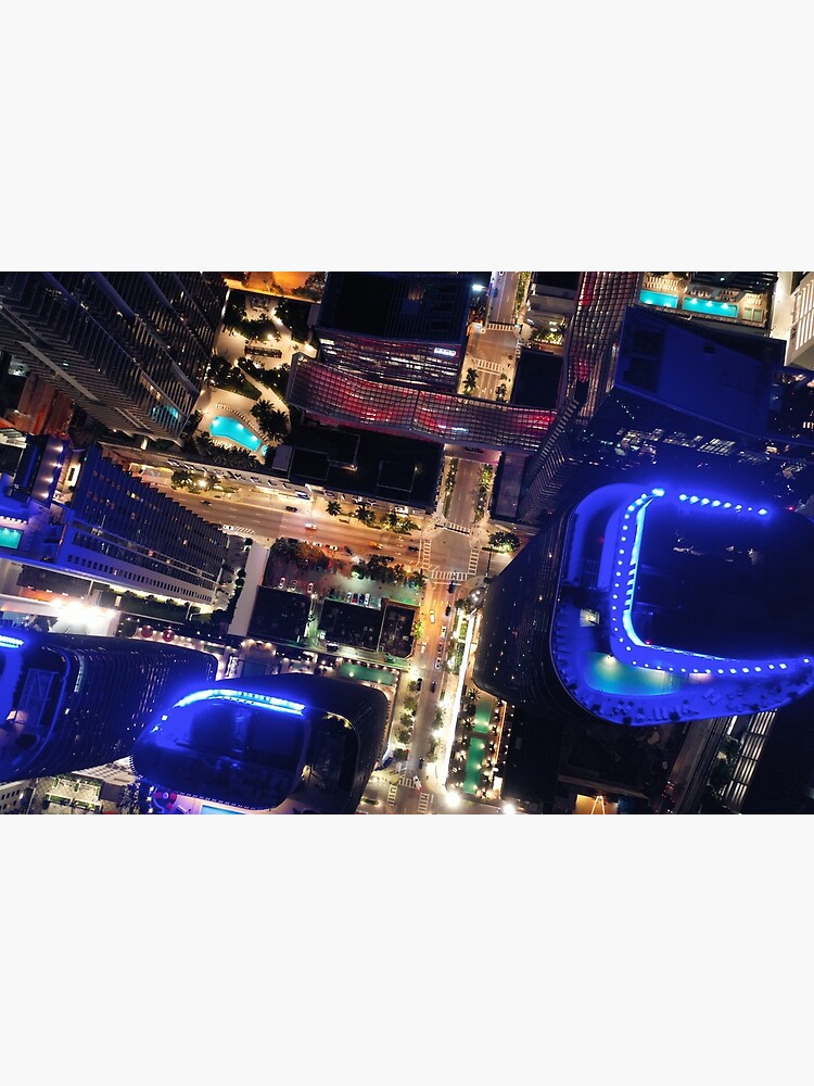 "Birds in Miami" Poster by JunichiFuse | Redbubble