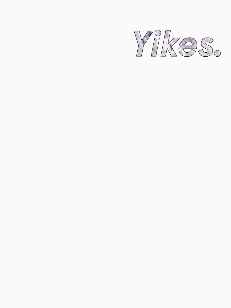 "Yikes tumblr cute aesthetic text" T-shirt for Sale by crispcucumber ...