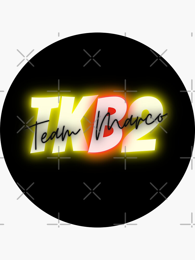 "Team Marco The Kissing Booth 2" Sticker by alanaf1 | Redbubble