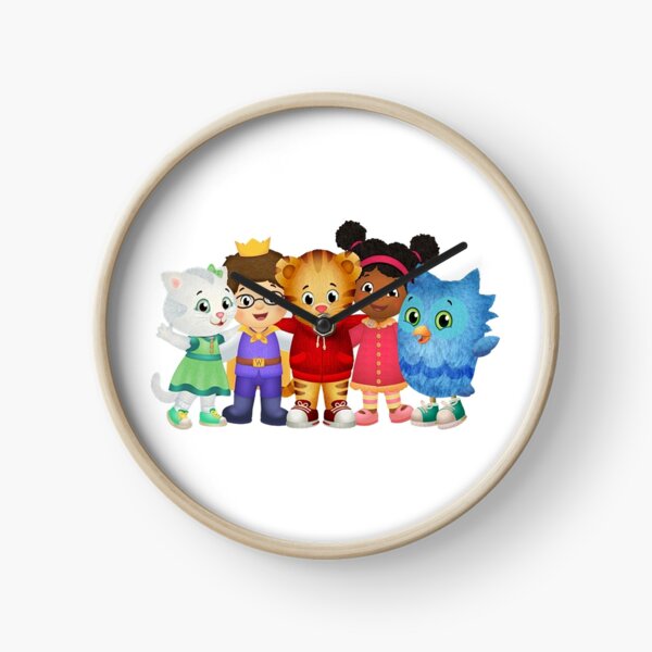 Daniel Tigers Neighborhood Clocks | Redbubble