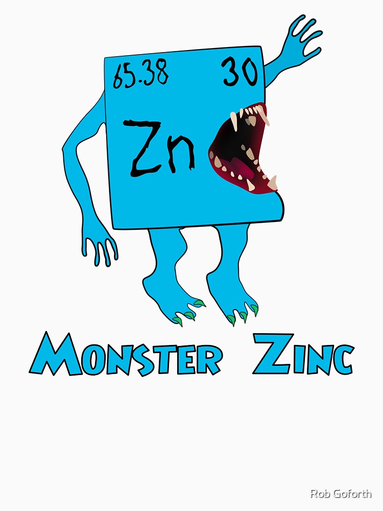 "Monster Zinc" T-shirt by Xaphod | Redbubble