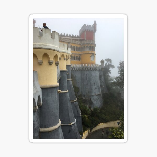 "Palace of Pena" Sticker for Sale by aligoldy | Redbubble