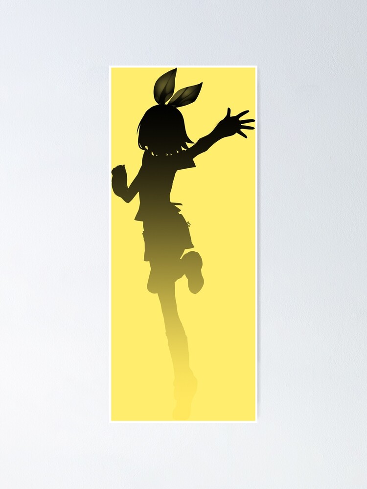 "Kagamine Rin V4 Shadow Art" Poster for Sale by VocaloidTrash | Redbubble