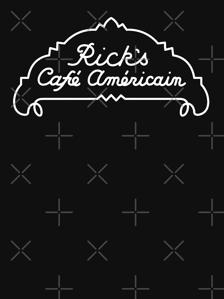 "rick's cafe americain 3" T-shirt for Sale by utsnahuanjana | Redbubble ...