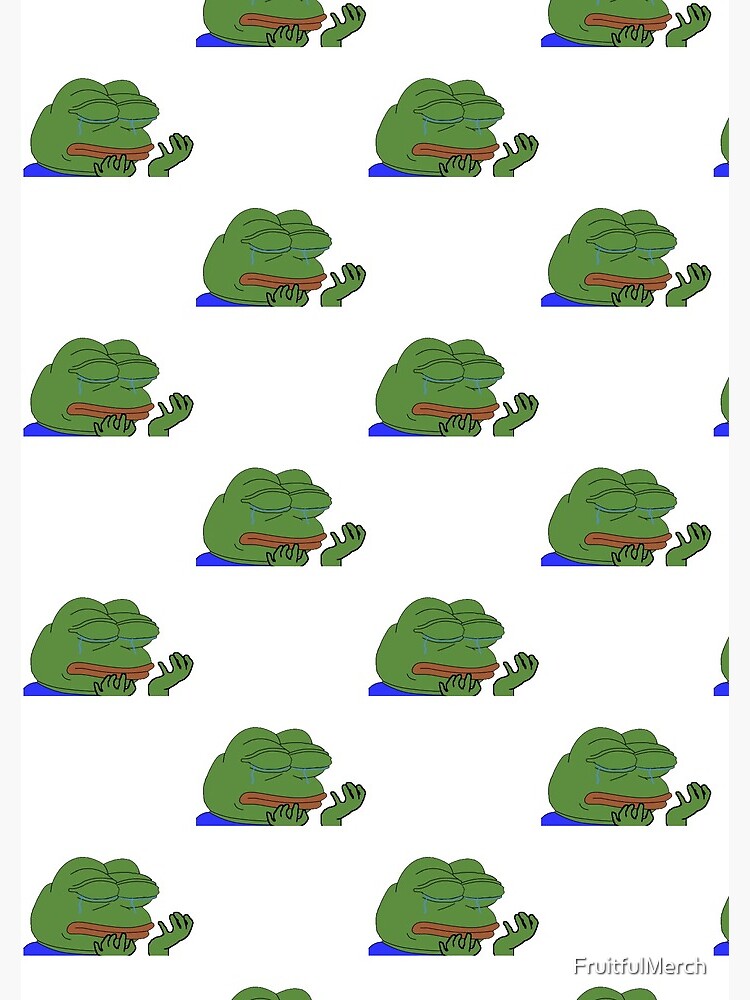 Cuaderno de espiral «Pepe Hands Llorando Rana Meme Twitch Emote» de ...