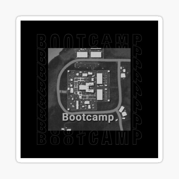 "Bootcamp" Sticker by Dzulhan | Redbubble