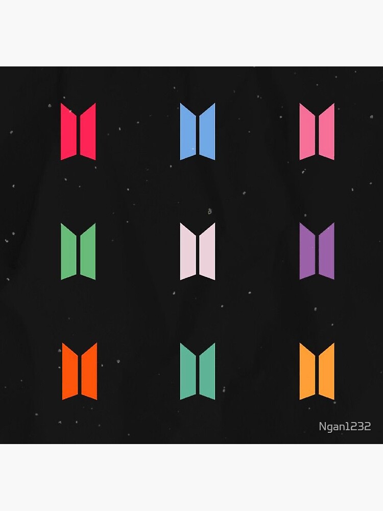 "BTS symbols" Sticker for Sale by Ngan1232 | Redbubble