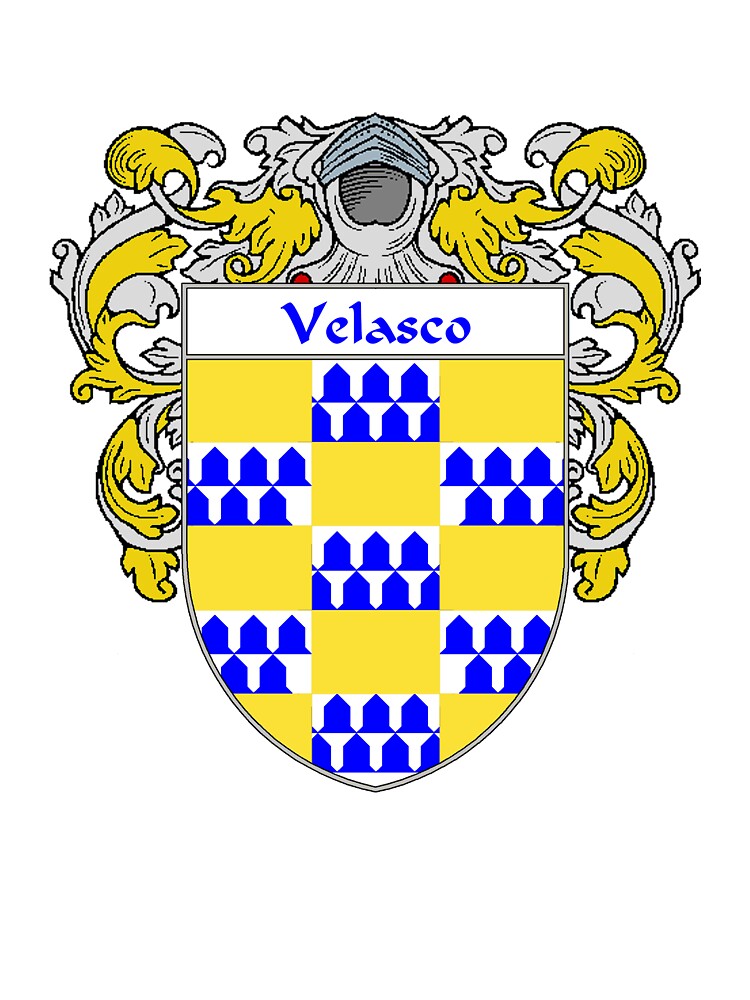 "Velasco Coat of Arms/Family Crest" Framed Art Print for Sale by ...