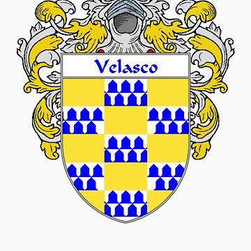 "Velasco Coat of Arms/Family Crest" Framed Art Print for Sale by ...