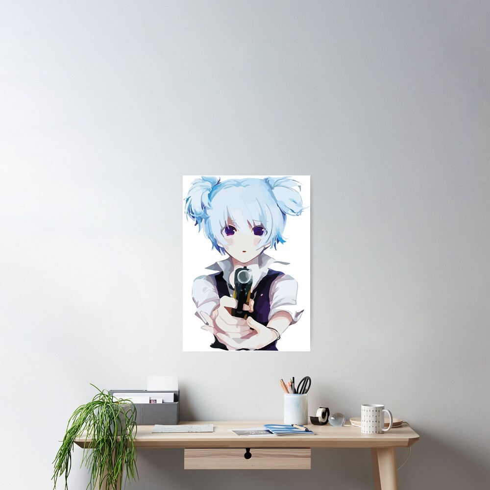 Assassination Classroom Nagisa Shiota Pistol Face Poster By Ethanlios