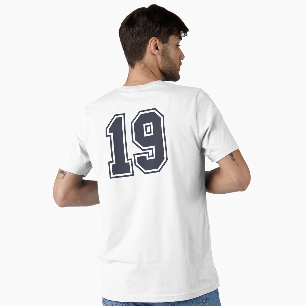 "19 Sports Number Nineteen" Sticker for Sale by HelloFromAja | Redbubble