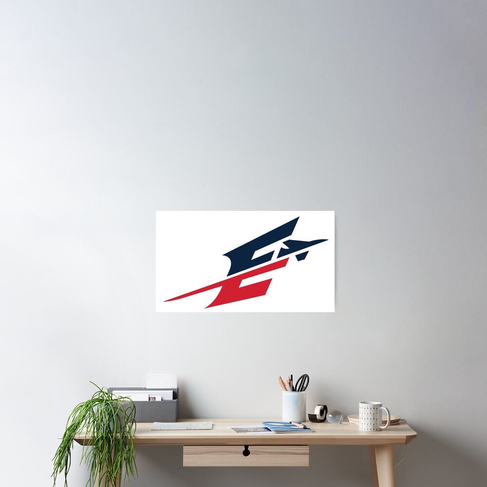 "Memphis Express Vintage AAF Throwback Logo Fußball" Poster von ...