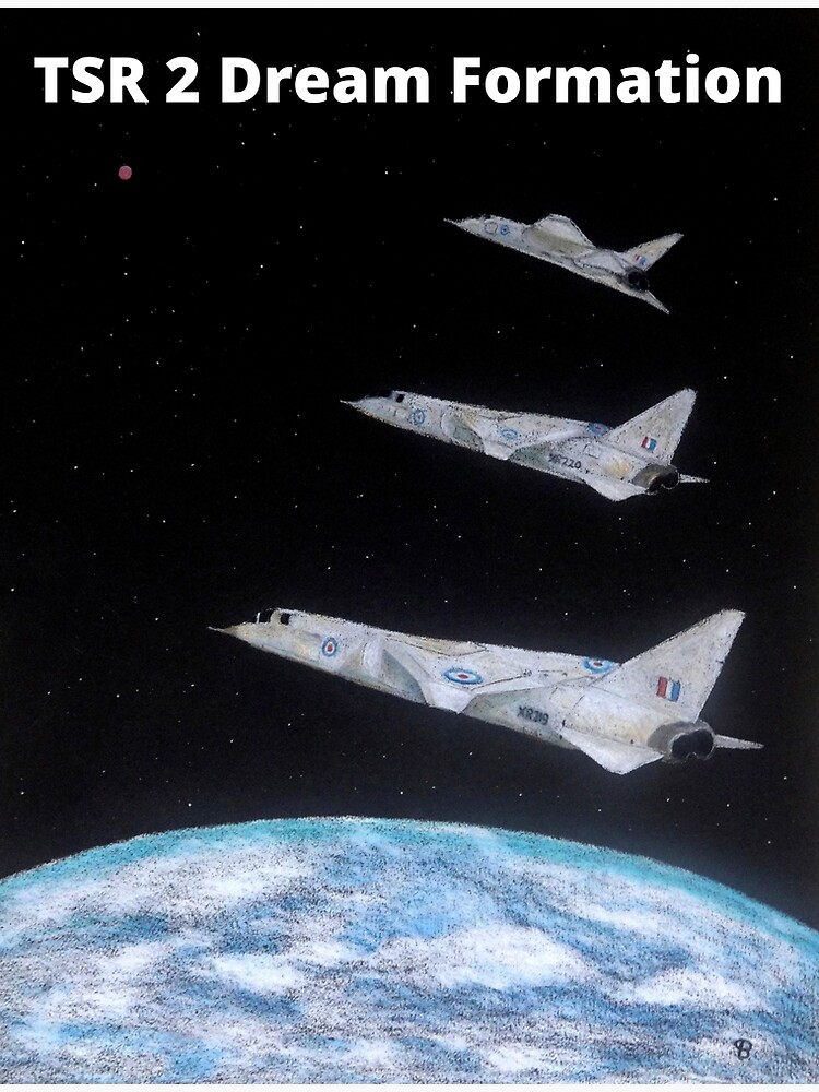 "TSR 2 Dream Formation. Artwork" Art Print for Sale by Bagsyrose ...