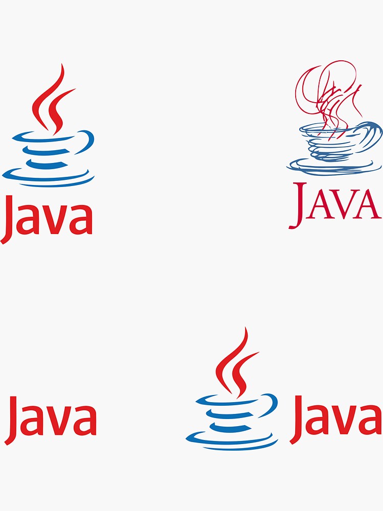 "java sticker set" Sticker for Sale by oscarcolonduran | Redbubble