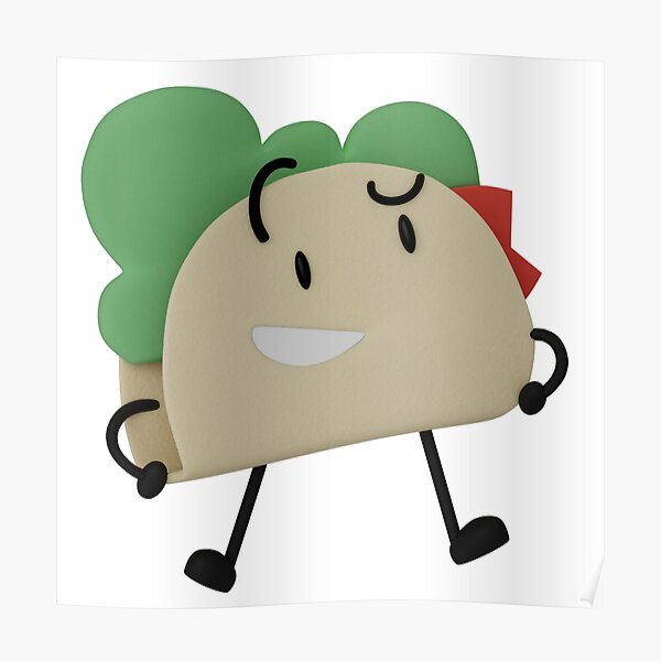 Bfb Character Posters | Redbubble