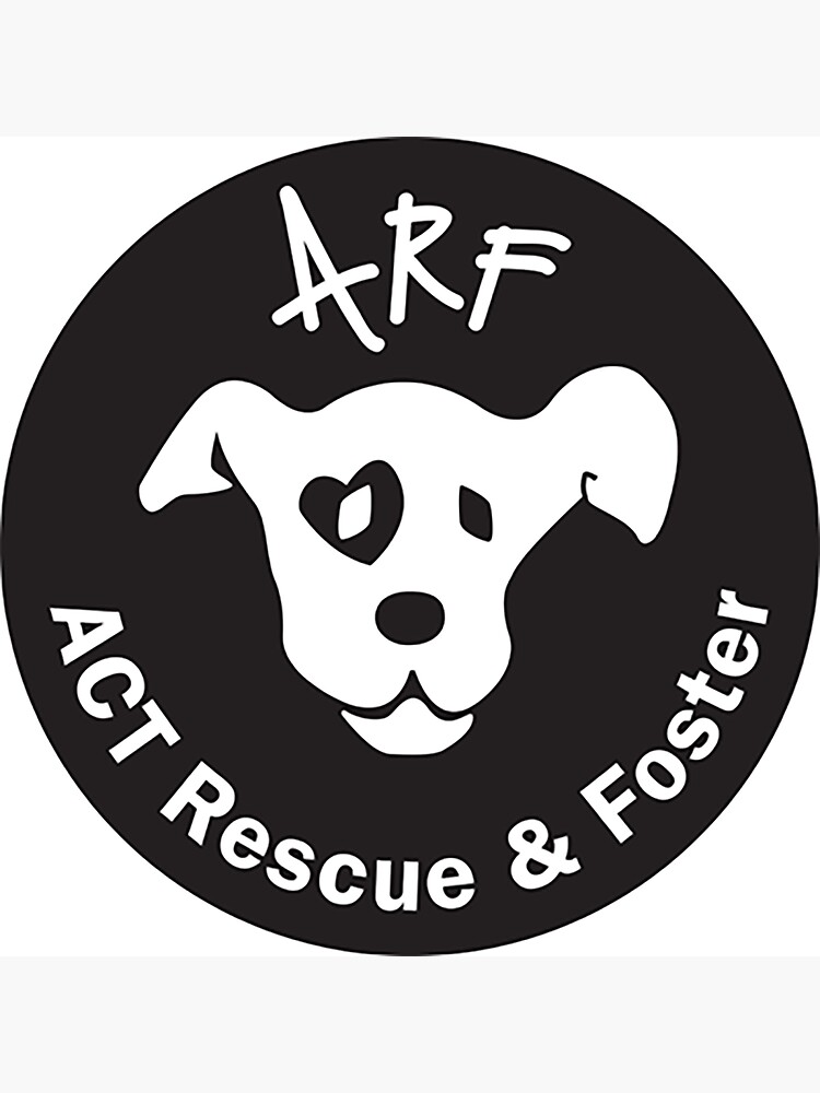"ARF" Sticker for Sale by ARFCanberra | Redbubble