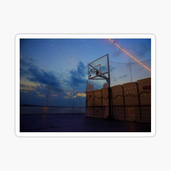 "Basketball Court" Sticker by tpixx | Redbubble