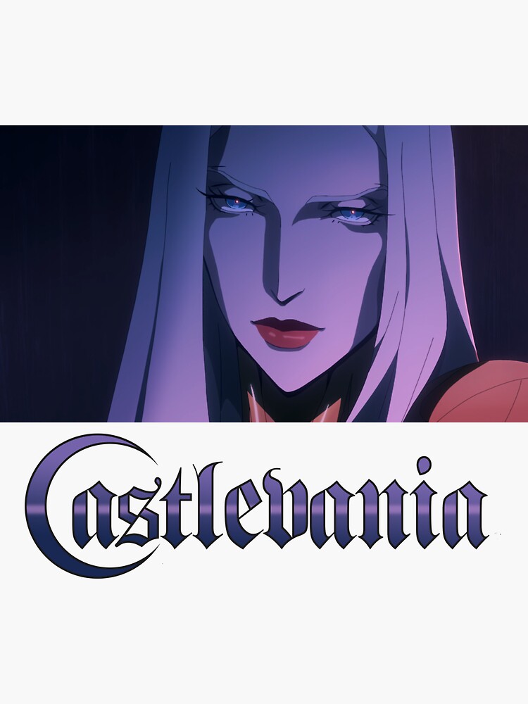 "Carmilla Castlevania" Sticker for Sale by Thundersome | Redbubble