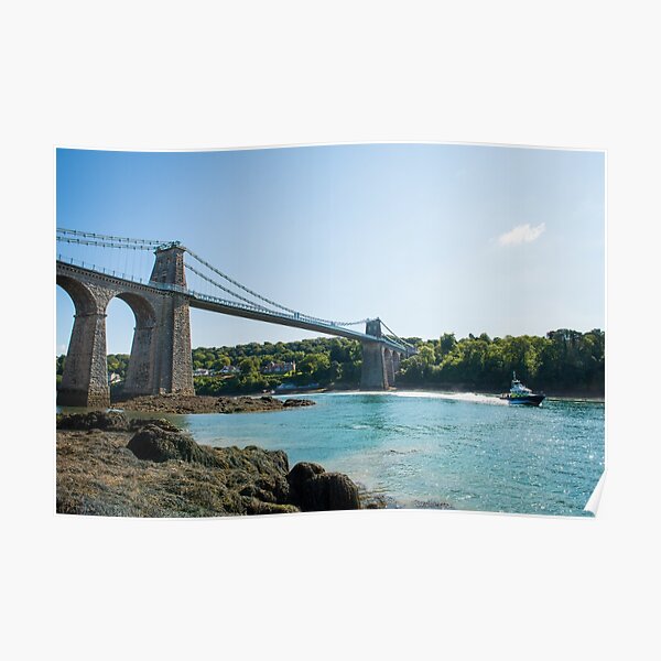 "15m Island Class Patrol Boat 'Iona' - Menai Bridge" Poster by MAPMedia ...