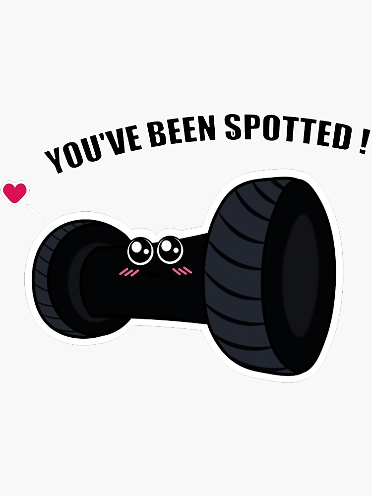 "Funny game you've been spotted" Sticker for Sale by Nattawat007x ...