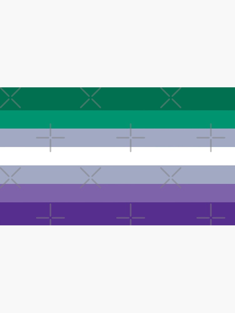 Lámina artística «GREY AROACE, Aro Ace, Greyromantic Greysexual ...