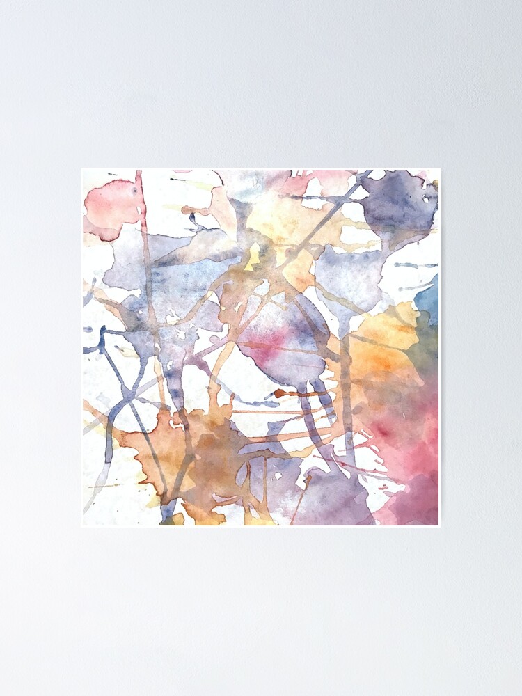"Splash of Colours" Poster by creathology | Redbubble