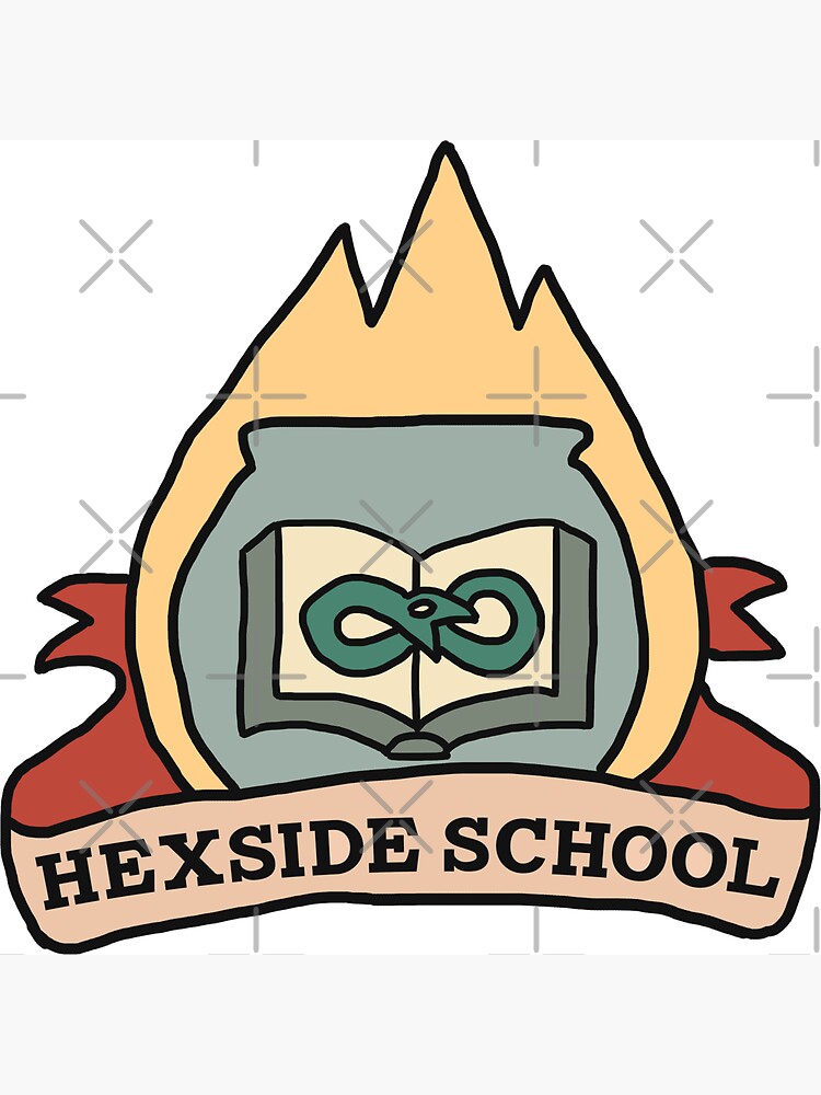 "The Owl House - Hexside School Logo" Magnet for Sale by Briana ...