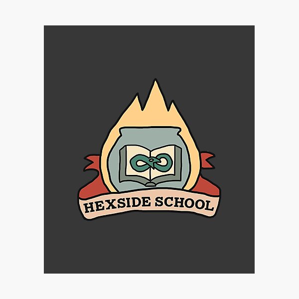 "The Owl House - Hexside School Logo" Photographic Print by ...