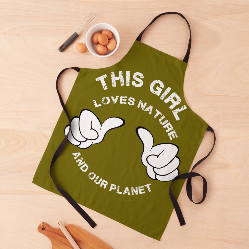 "This Girl Loves Nature - Environmental Gifts - Leave No Trace - Love ...