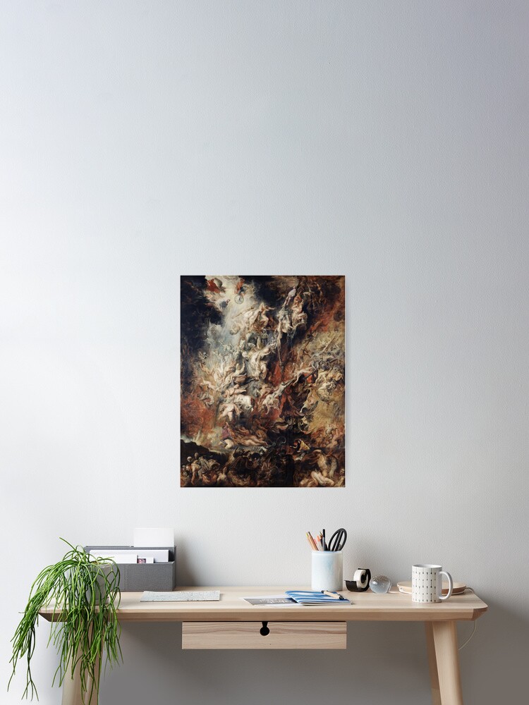 "Adam's Painting DARK" Poster for Sale by MarcoPolok | Redbubble