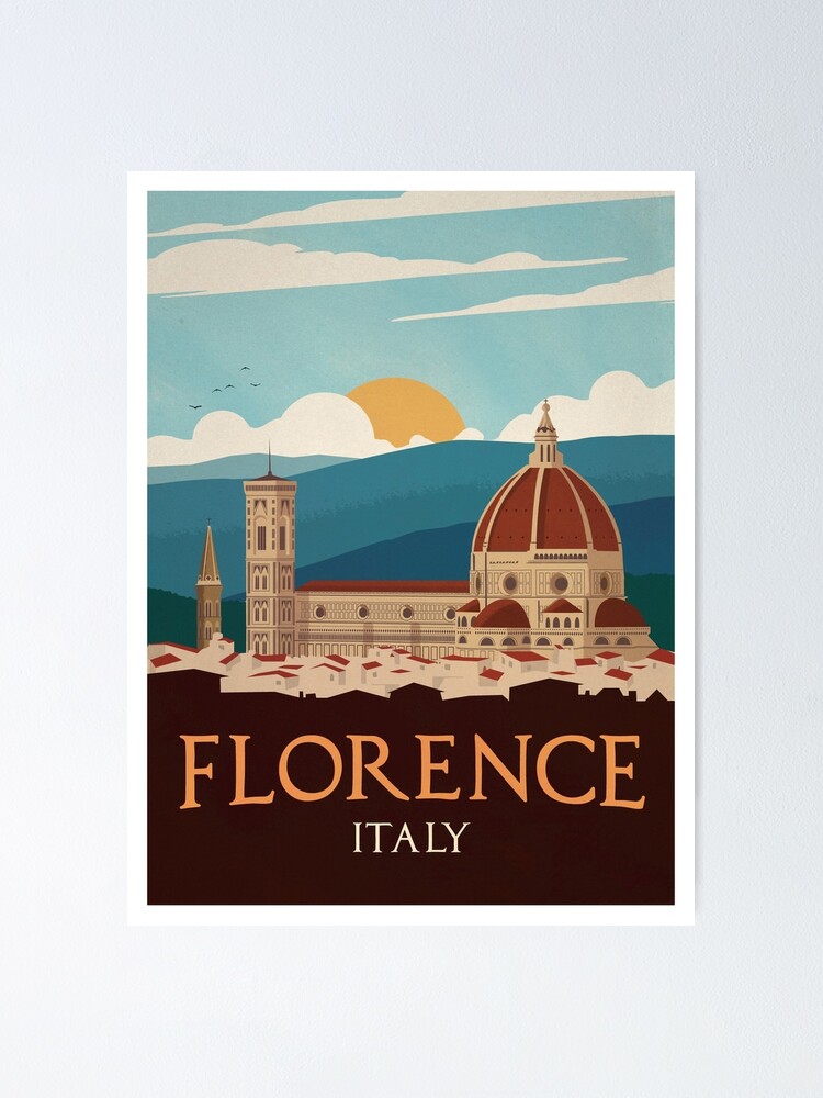 "Florence - ITALY " Poster for Sale by art-lovers | Redbubble