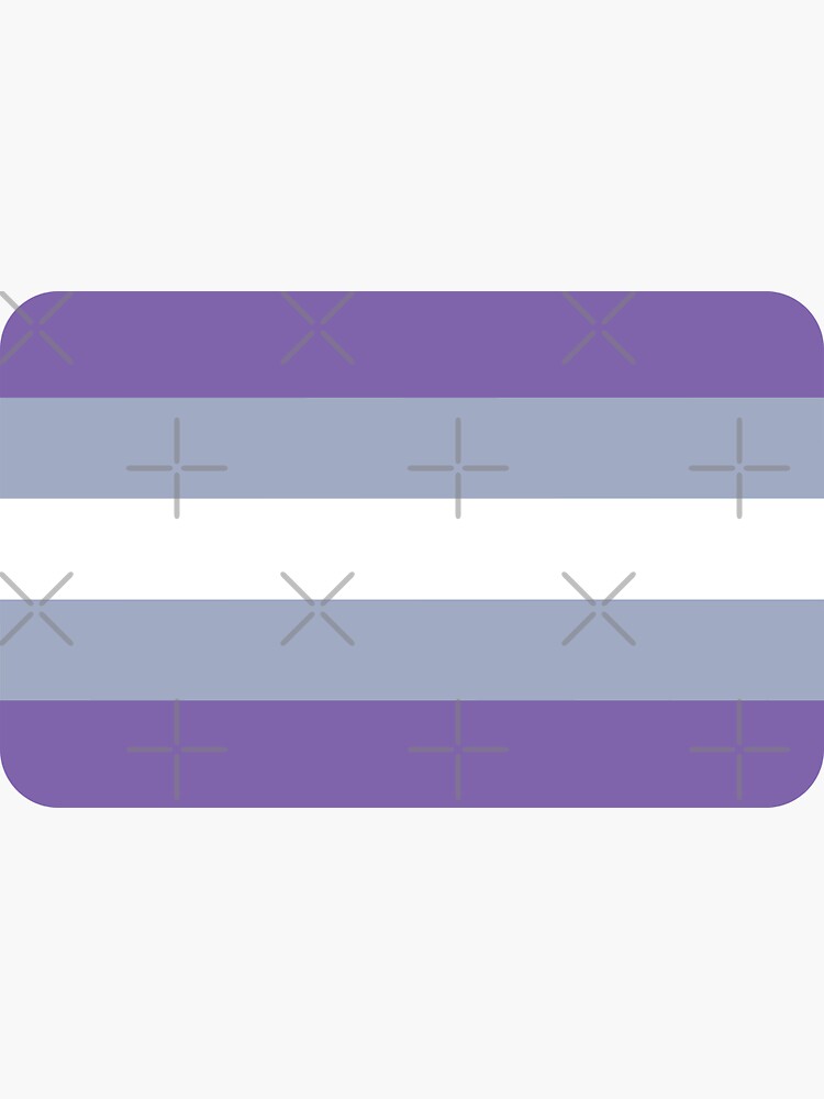 "GREY ACE, Greysexual, Ace Asexual, Queer Pride Flag LGBTQ+" Sticker by ...