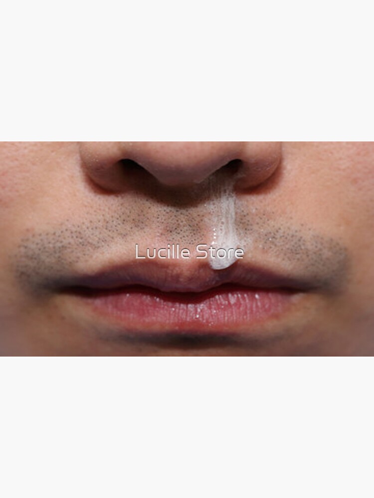 "Funny Face Gross Snot Nose Kid Mask" Sticker for Sale by Anas777 ...