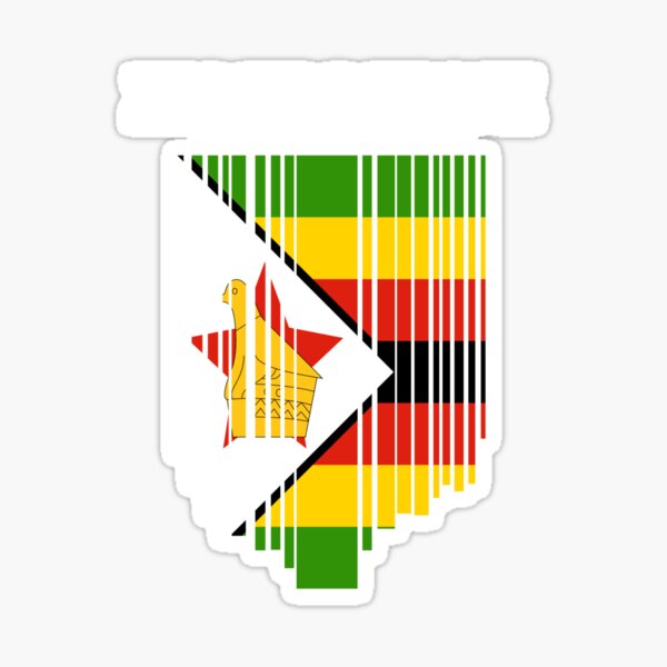 "Zimbabwe flag" Sticker for Sale by eka123 | Redbubble