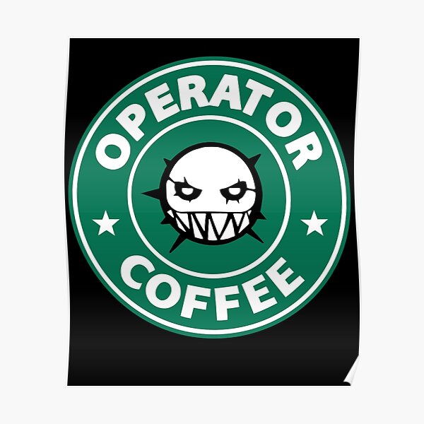 "Classic ela operator coffee game" Poster by Nattawat007x | Redbubble