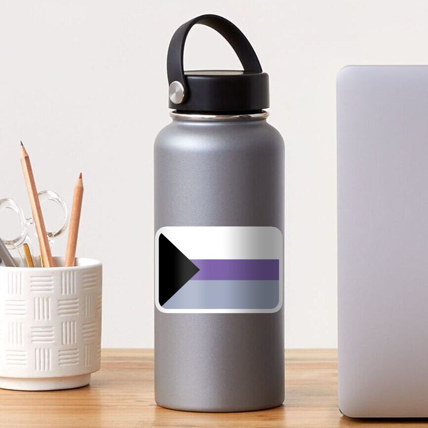 "DEMI ACE, Demisexual, Ace Asexual, Queer Pride Flag LGBTQ+" Sticker ...