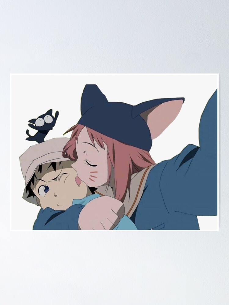 "FLCL // NAOTA AND MAMIMI" Poster by Hanakox | Redbubble