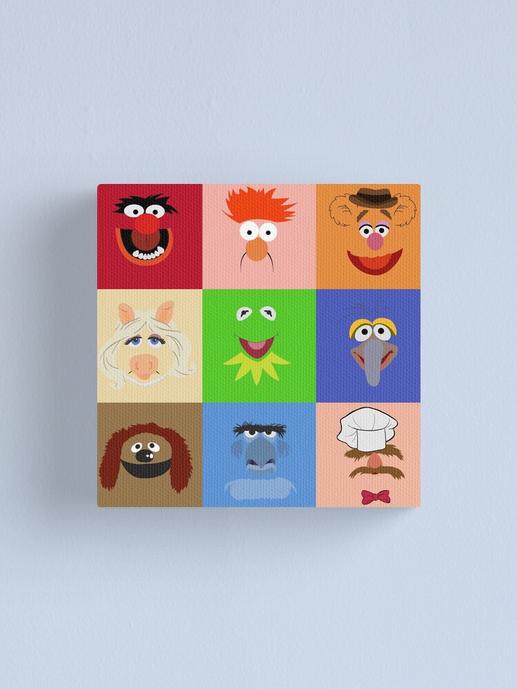 "Muppets" Canvas Print for Sale by geekartistry | Redbubble
