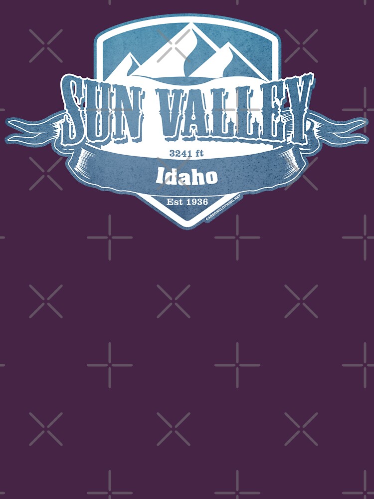 "Sun Valley Idaho Ski Resort" T-shirt for Sale by CarbonClothing ...