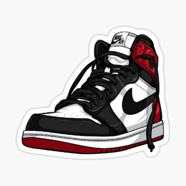 Jordan 1 Stickers | Redbubble