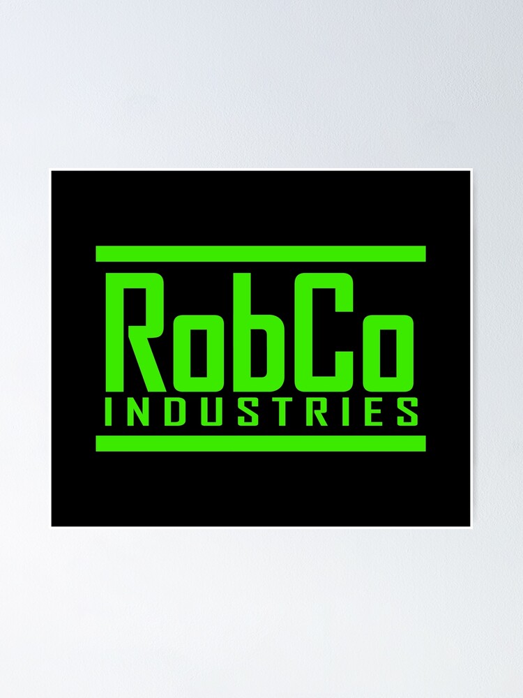 Póster «Logotipo RobCo (Verde)» de Mercatus | Redbubble
